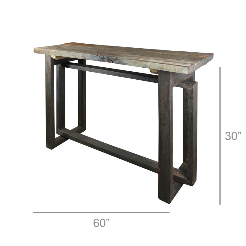 Loon Peak® Brantleigh Rustic Modern Console Table | Wayfair